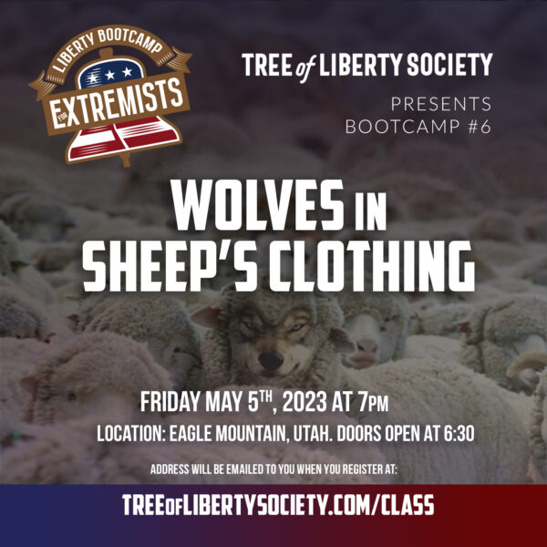 Upcoming Events & Classes - Tree of Liberty Society