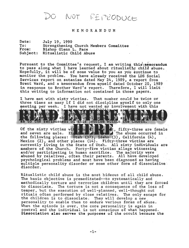 Utah County Officials Embroiled in Ritual Abuse Scandal - Tree of ...